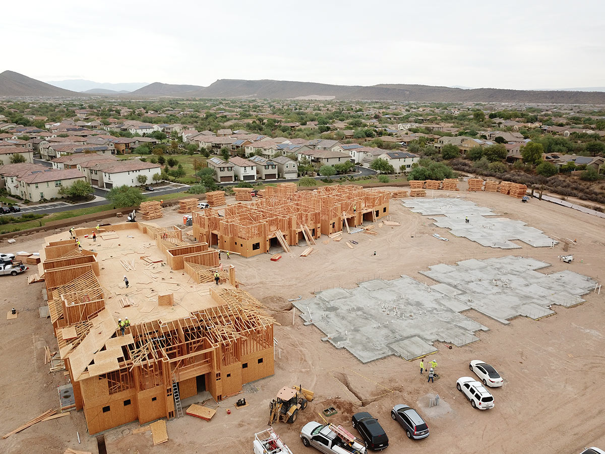 Construction Progress - Eagle Ridge Apartments