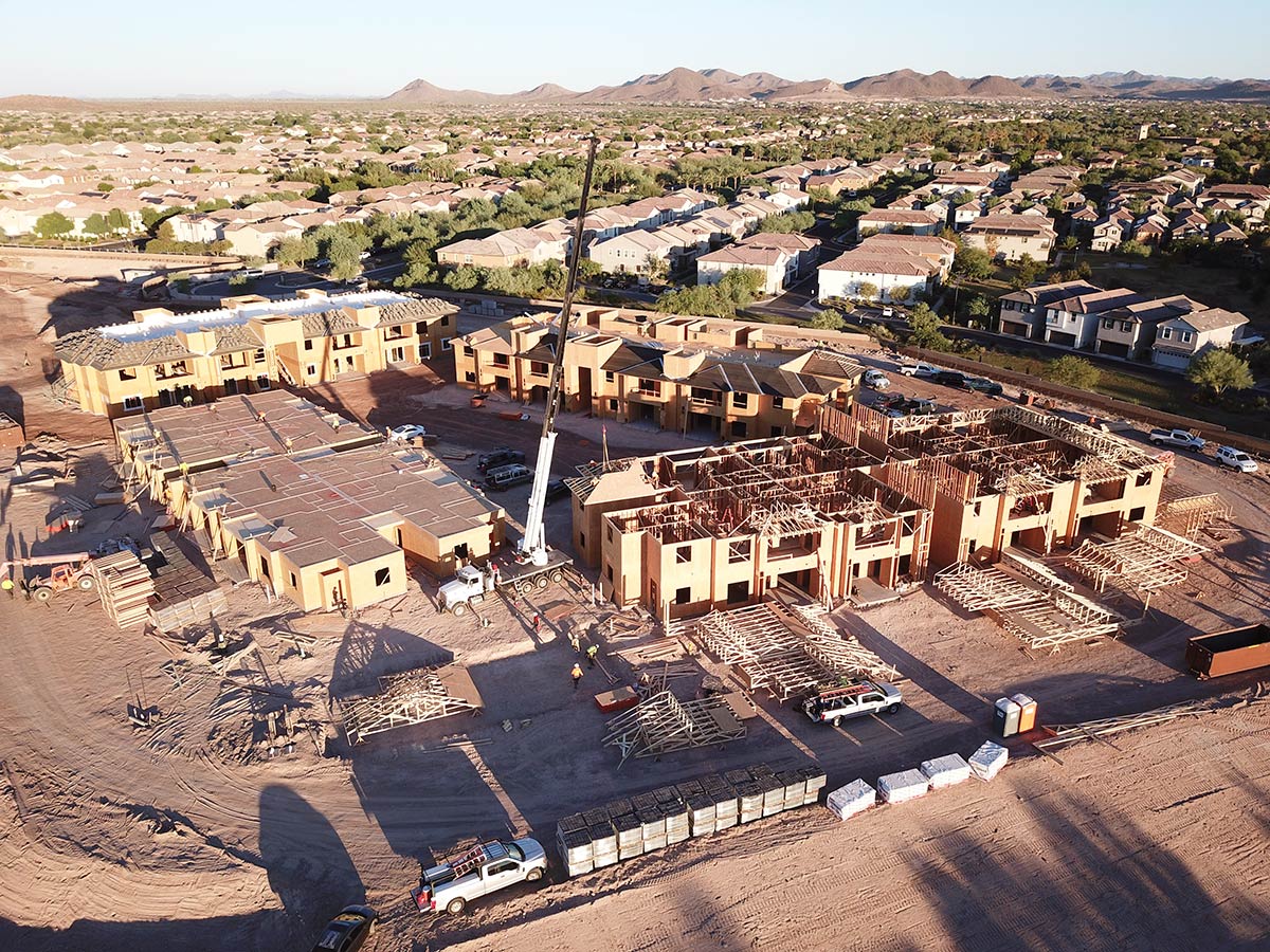 Construction Progress - Eagle Ridge Apartments