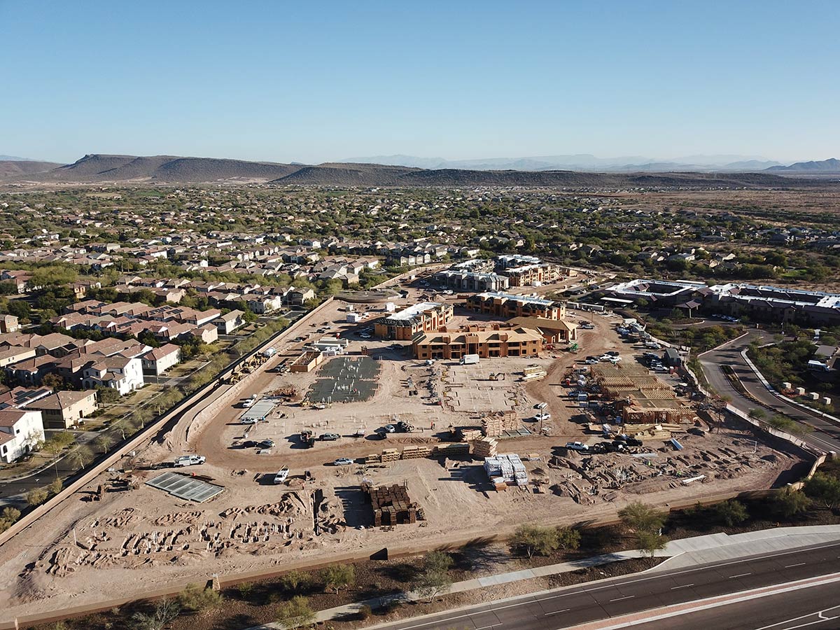 Construction Progress - Eagle Ridge Apartments