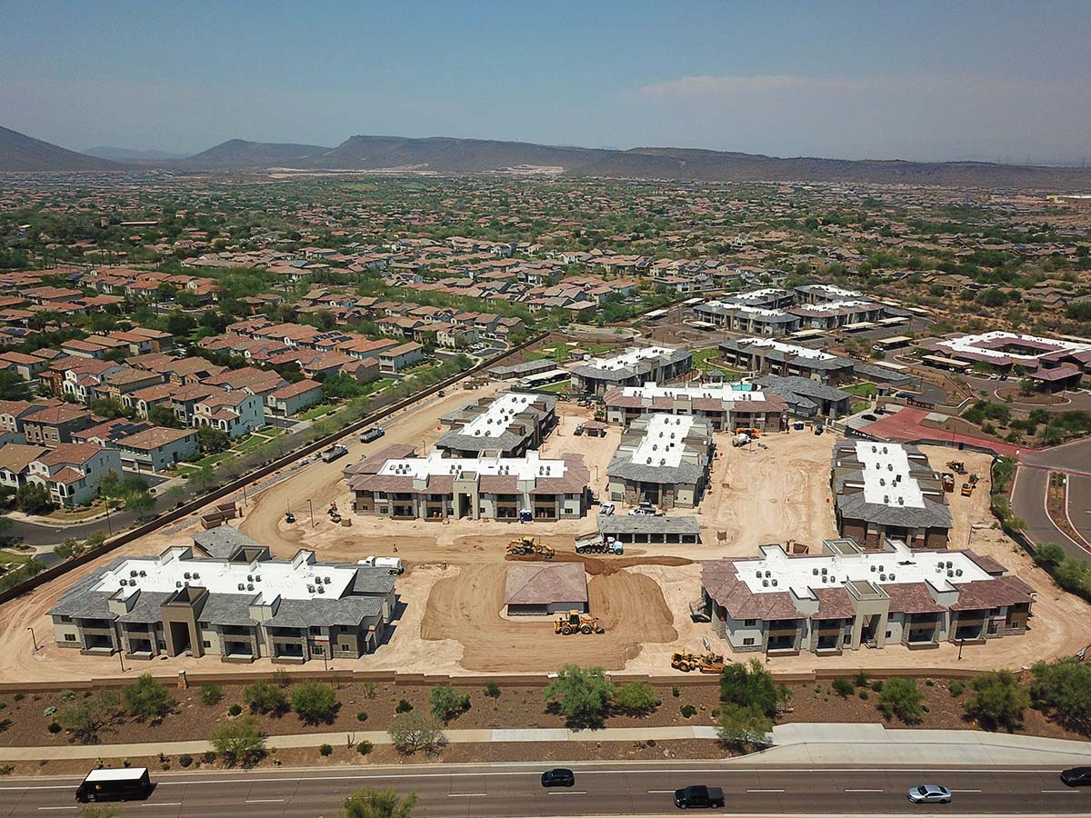 Construction Progress - Eagle Ridge Apartments
